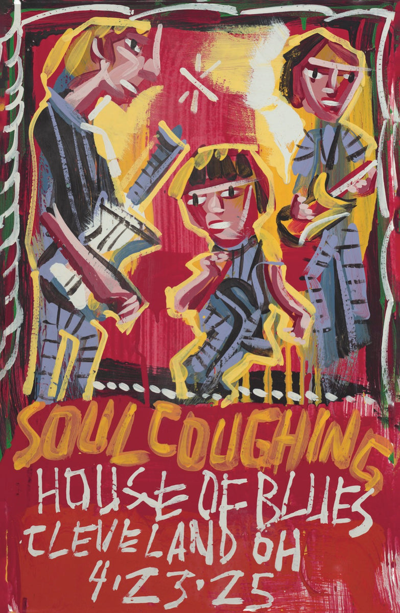 4.23.25 Cleveland, OH Poster (SIGNED & Unsigned) – Soul Coughing Store